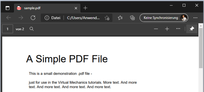 VB.NET PDF anzeigen - Robert Skibbe
